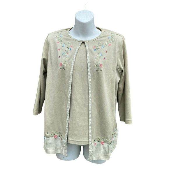 Koret Francisca | Tops | Koret Francisca Shirt Womens Petite Layered 34 ...
